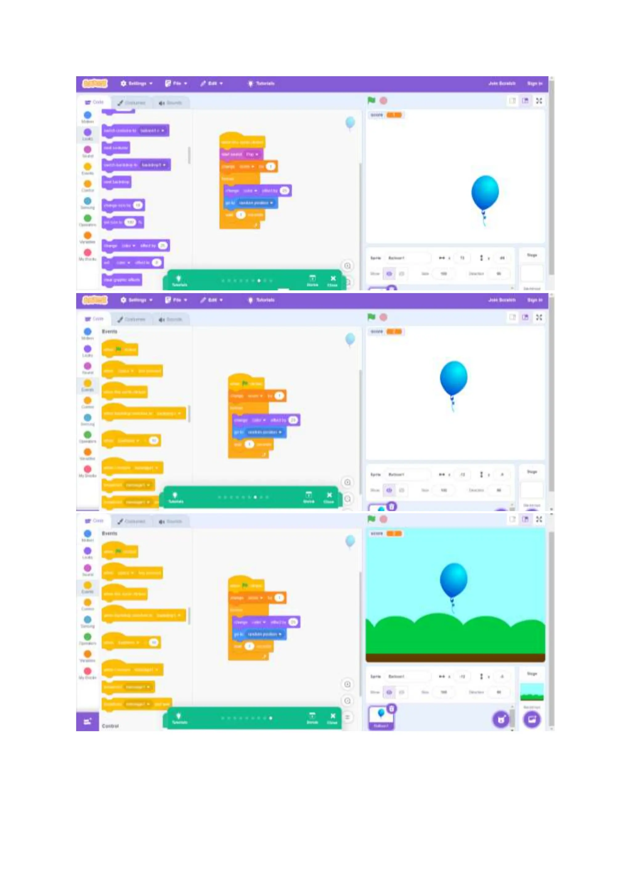 ICT - opdracht 5.docx verslag: werken met scratch | DOCX