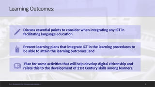 ICT-Pedagogy Integrating in Language Learning Plan.pptx