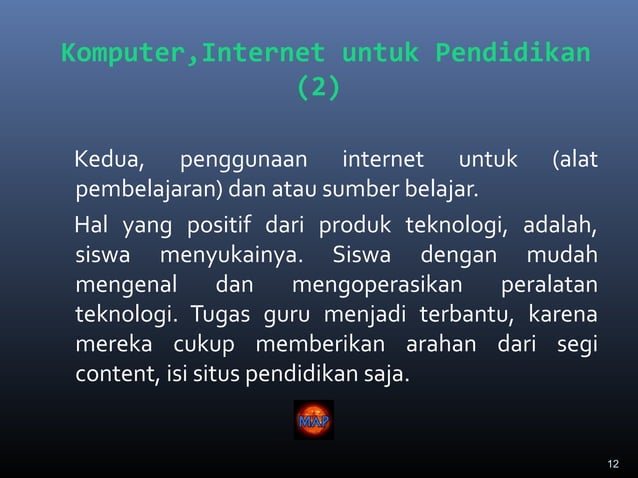 pemanfaatan internet dalam pembelajaran | PPT
