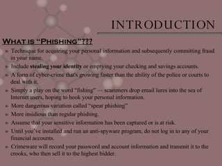 Ict Phishing (Present) | PPT
