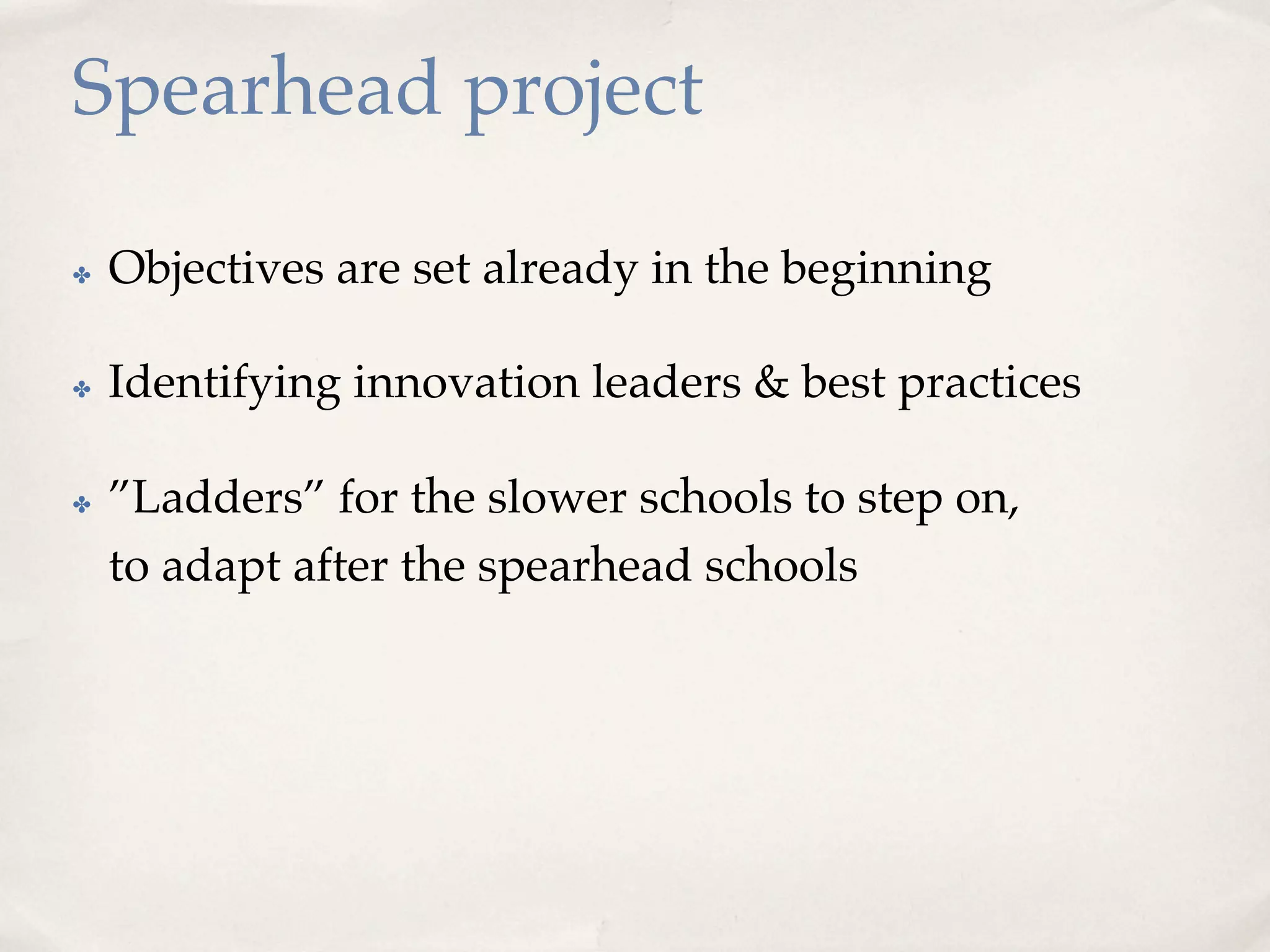 ICT in education: Setting criteria for the pilot schools | PPT