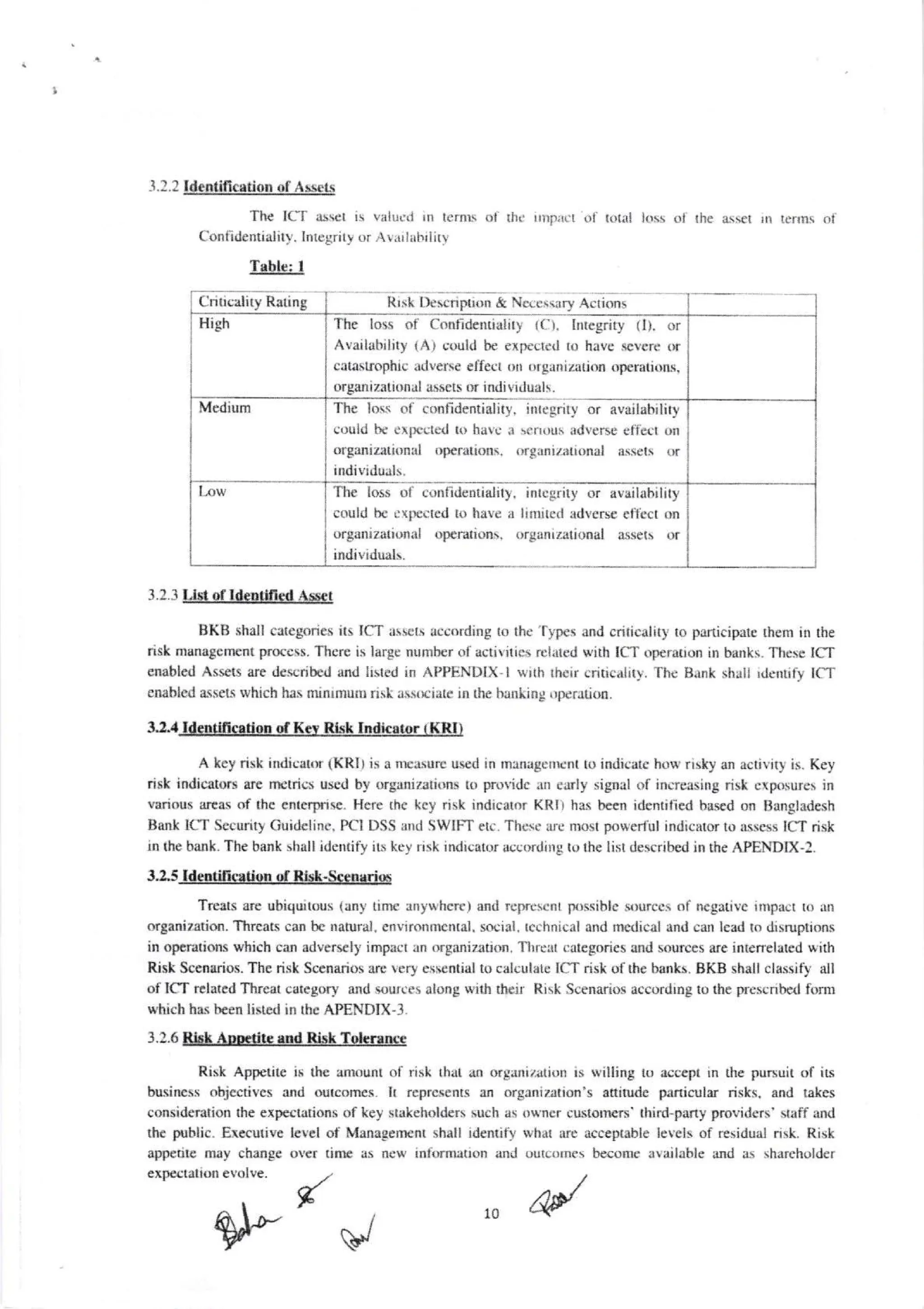 Krishi Bank ICT-Risk Management guideline | PDF