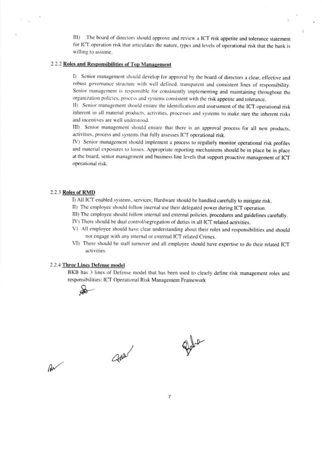 Krishi Bank ICT-Risk Management guideline | PDF