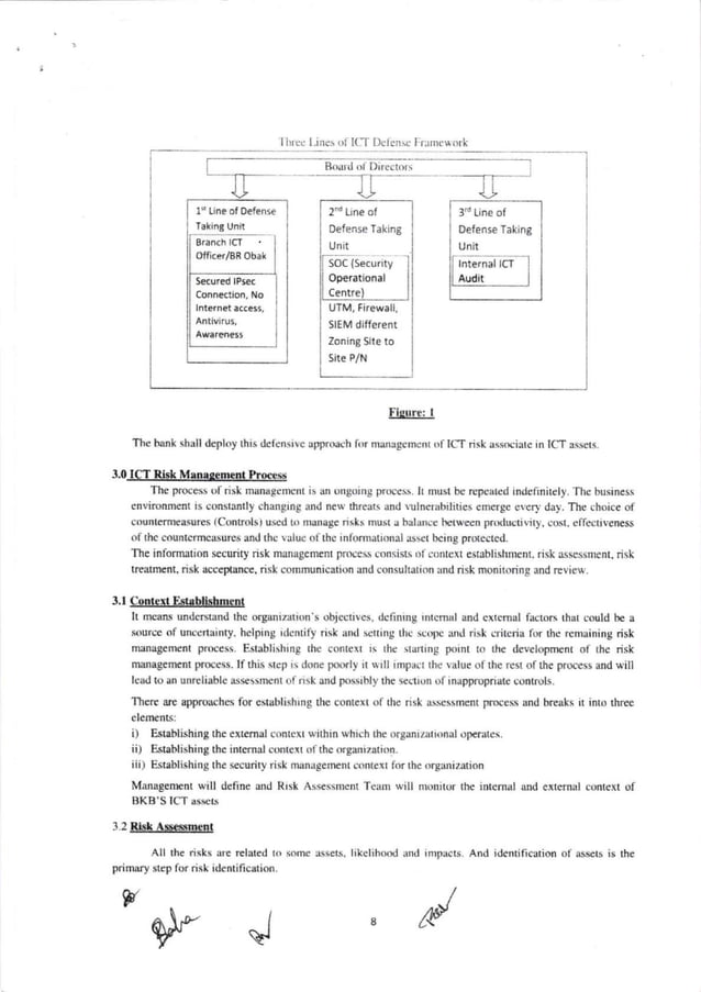 Krishi Bank ICT-Risk Management guideline | PDF