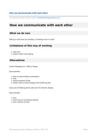 Ict Tcc Discussion Notes | PDF | Web Conferencing | Computer Software ...