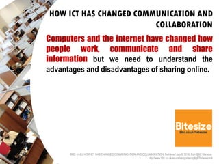 ICT : The Organization and Work | PDF