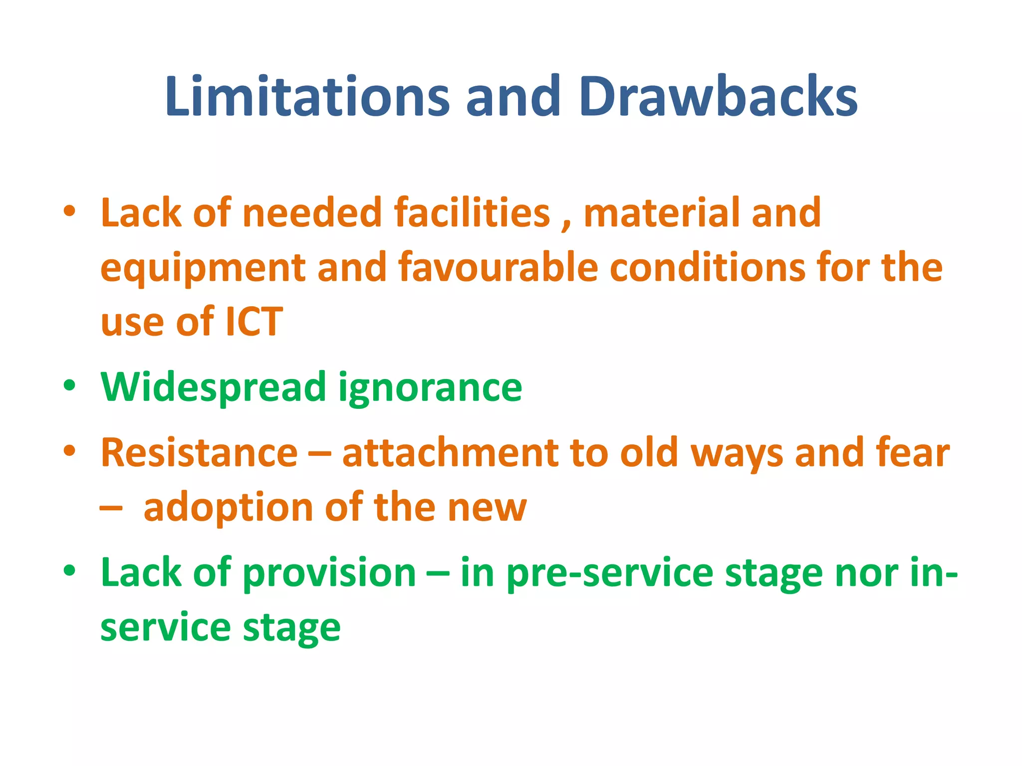 Information and Communication Technology In Education | PPTX