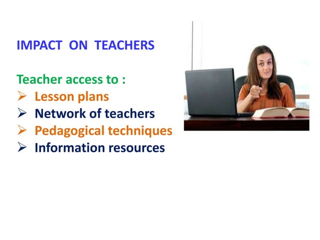 Information and Communication Technology In Education | PPTX