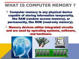 ICT- Computer Memory VAISHALI YADAV.pptx