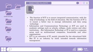 ICT-VS-IT.pptxbaahahahahahahahahahahhahaah | PPTX