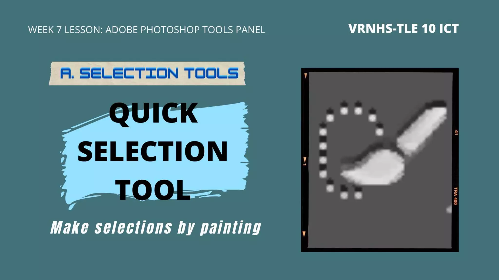 ADOBE PHOTOSHOP TOOLS PANEL | PPTX