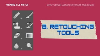 ADOBE PHOTOSHOP TOOLS PANEL | PPTX