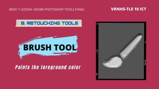 ADOBE PHOTOSHOP TOOLS PANEL | PPTX