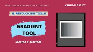 ADOBE PHOTOSHOP TOOLS PANEL | PPTX