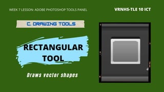 ADOBE PHOTOSHOP TOOLS PANEL | PPTX