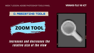 ADOBE PHOTOSHOP TOOLS PANEL | PPTX