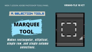 ADOBE PHOTOSHOP TOOLS PANEL | PPTX