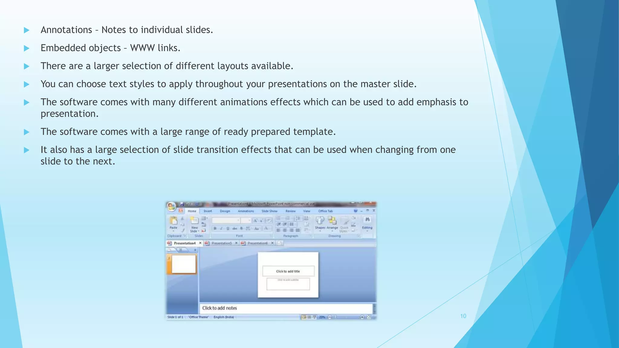 Identifying Microsoft Office Features | PPT