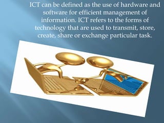 impact of ict | PPT