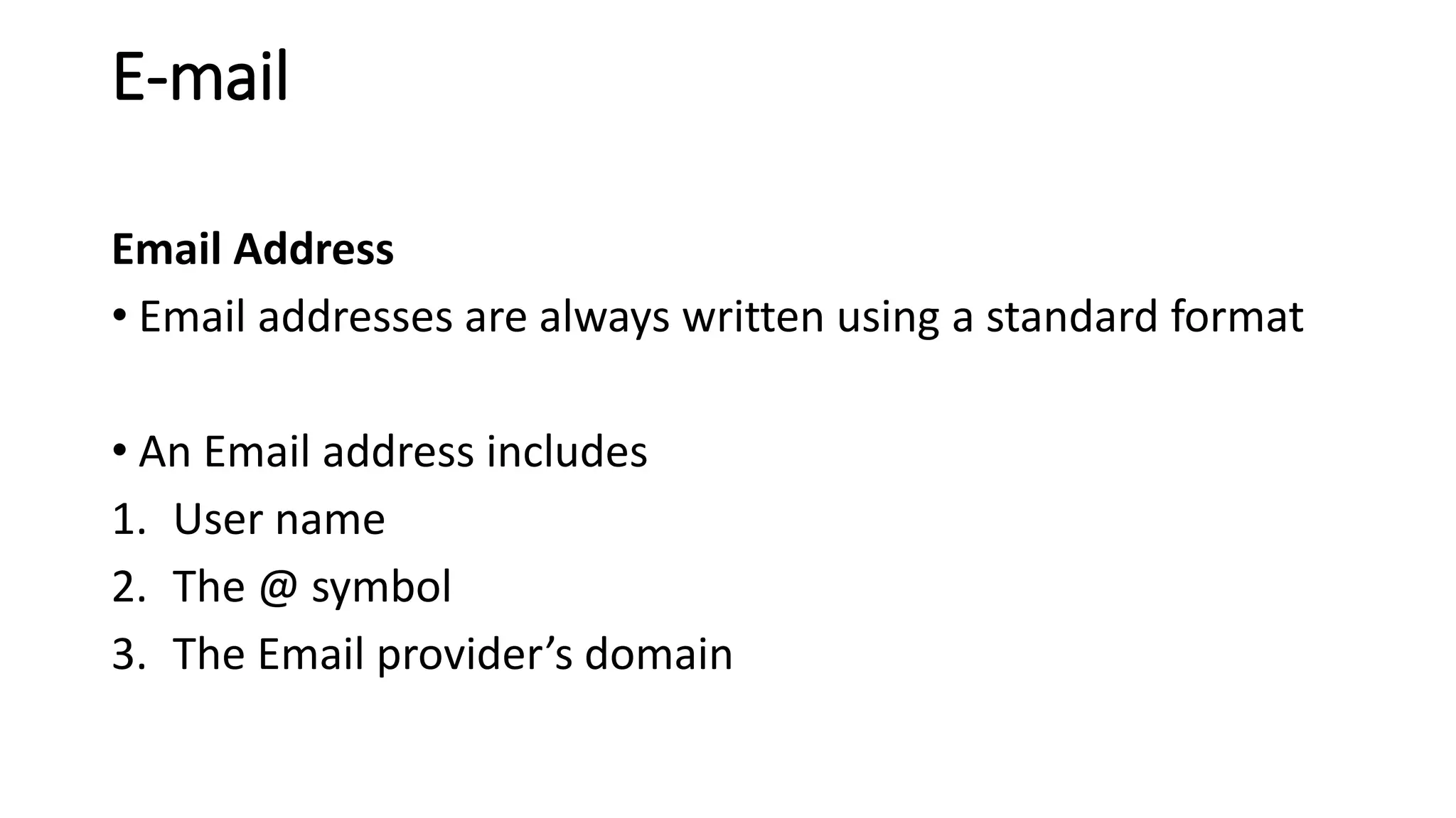 ICT 101 LECTURE 3 - INTERNET AND E-MAIL.pptx