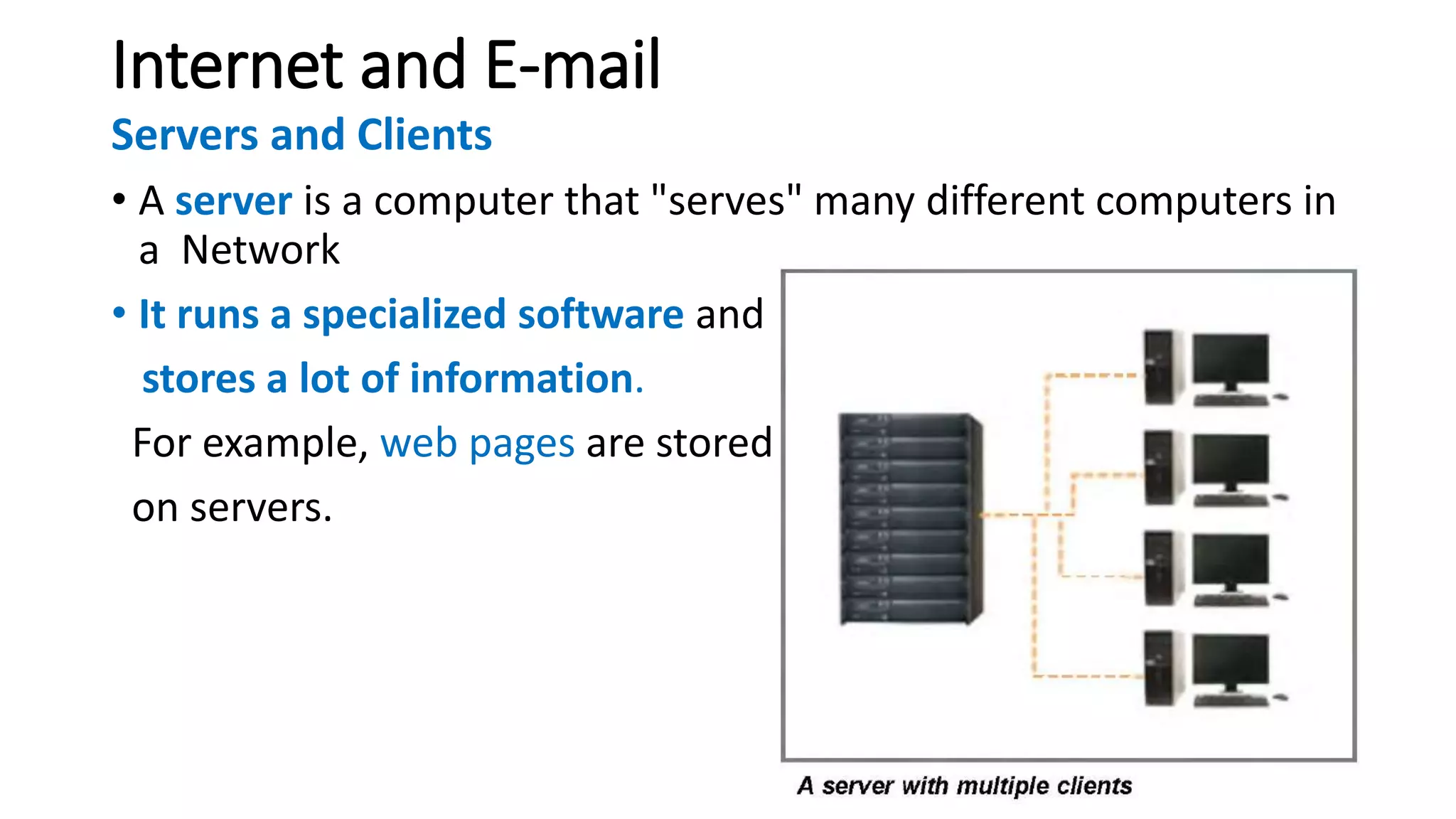 ICT 101 LECTURE 3 - INTERNET AND E-MAIL.pptx
