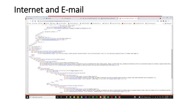 ICT 101 LECTURE 3 - INTERNET AND E-MAIL.pptx