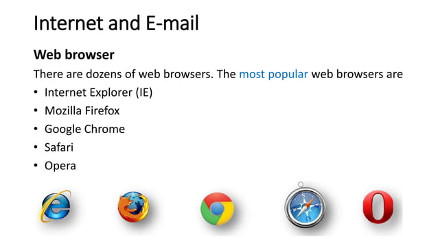 ICT 101 LECTURE 3 - INTERNET AND E-MAIL.pptx