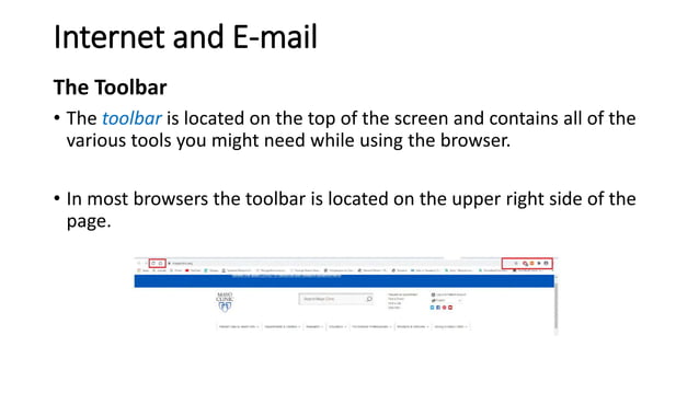 ICT 101 LECTURE 3 - INTERNET AND E-MAIL.pptx