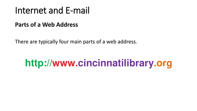 ICT 101 LECTURE 3 - INTERNET AND E-MAIL.pptx