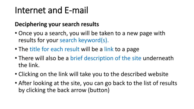 ICT 101 LECTURE 3 - INTERNET AND E-MAIL.pptx