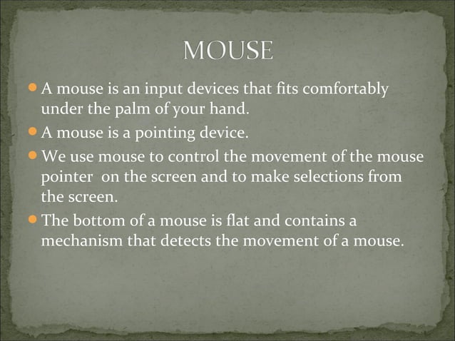 Ict 123 input devices | PPT