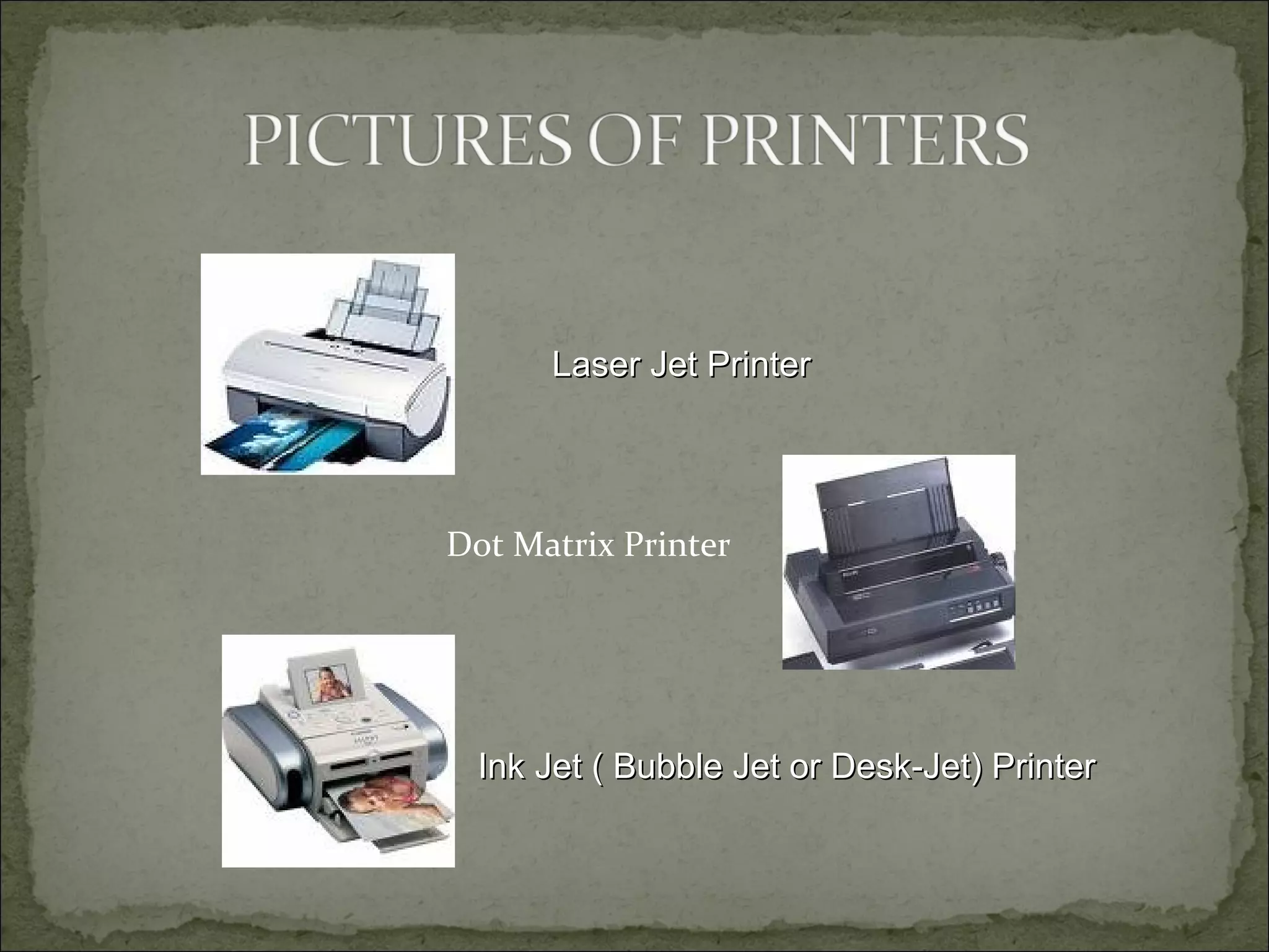 Ict 123 output devices | PPT