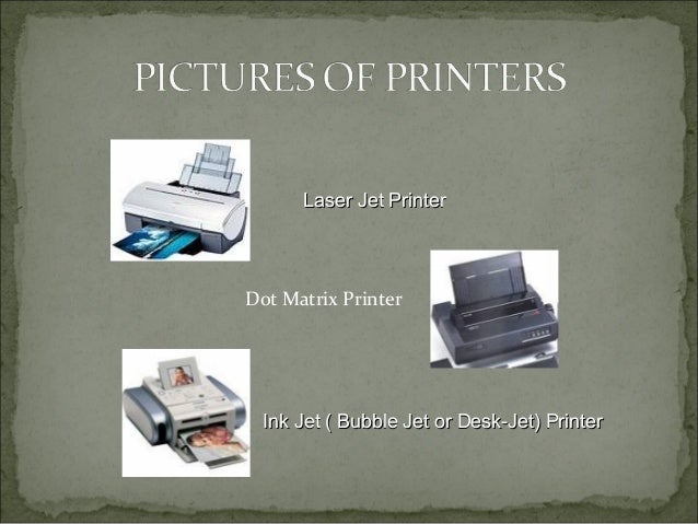 Ict 123 output devices