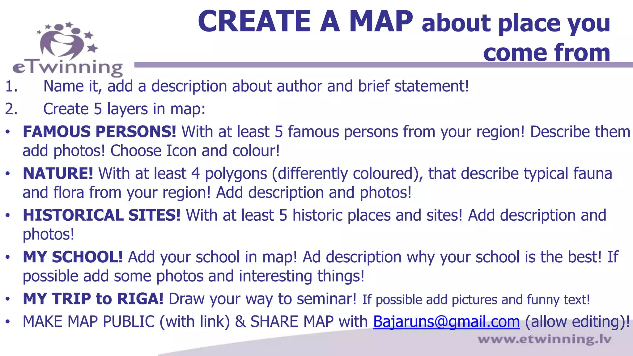 Creating digital maps | PPTX