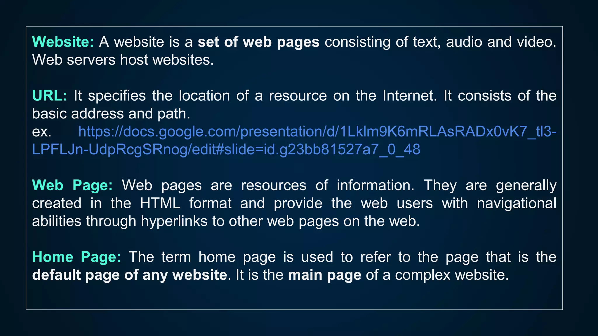 ICT2023 Presentation E-Skills & Basic Internet Terminology.pptx
