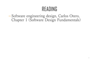 software design principles | PDF