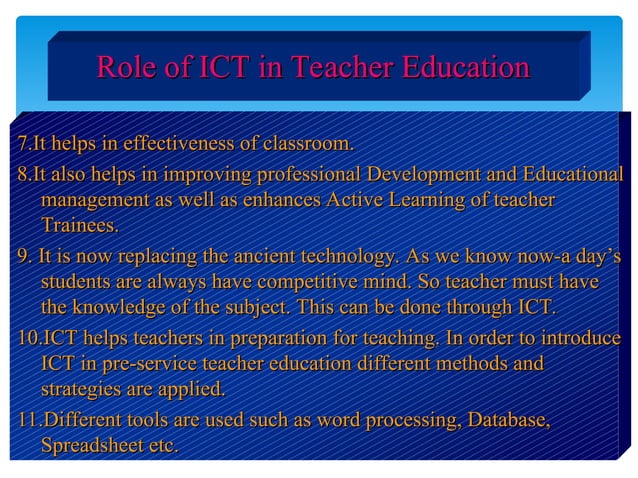 INFORMATION COMMUNICATION TECHNOLOGY RULE | PPT