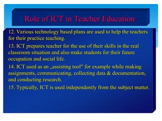 INFORMATION COMMUNICATION TECHNOLOGY RULE | PPT