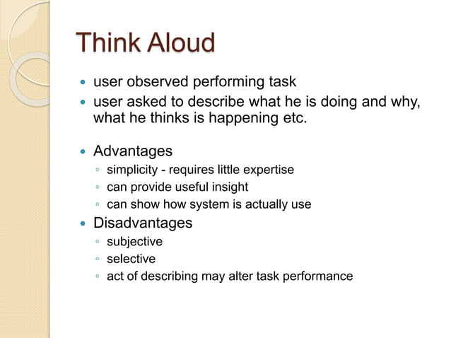 HCI_chapter_09-Evaluation_techniques | PPTX