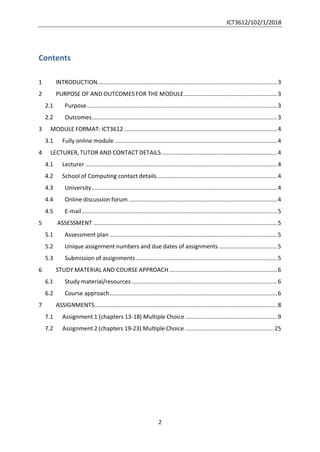 Ict3612 102 1_2018 | PDF