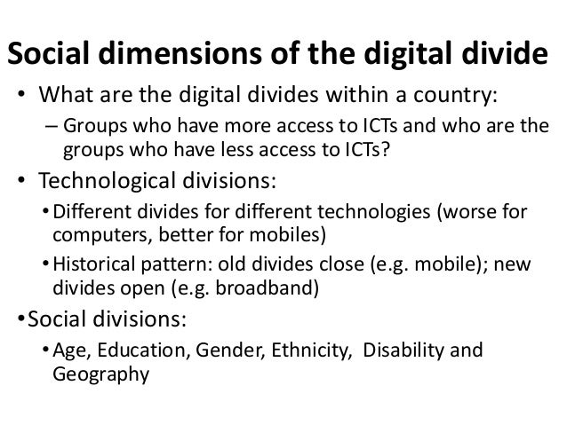 Overview Of Ict For Development Ict4d