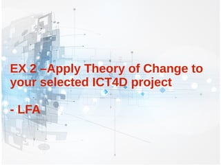 Ict4 d project life cycle v1 | PPT