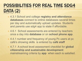 Education in Sierra Leone, SDG4 & Monitoring with ICT | PPTX