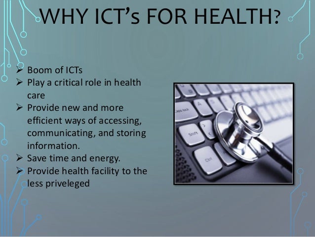 ICT for health