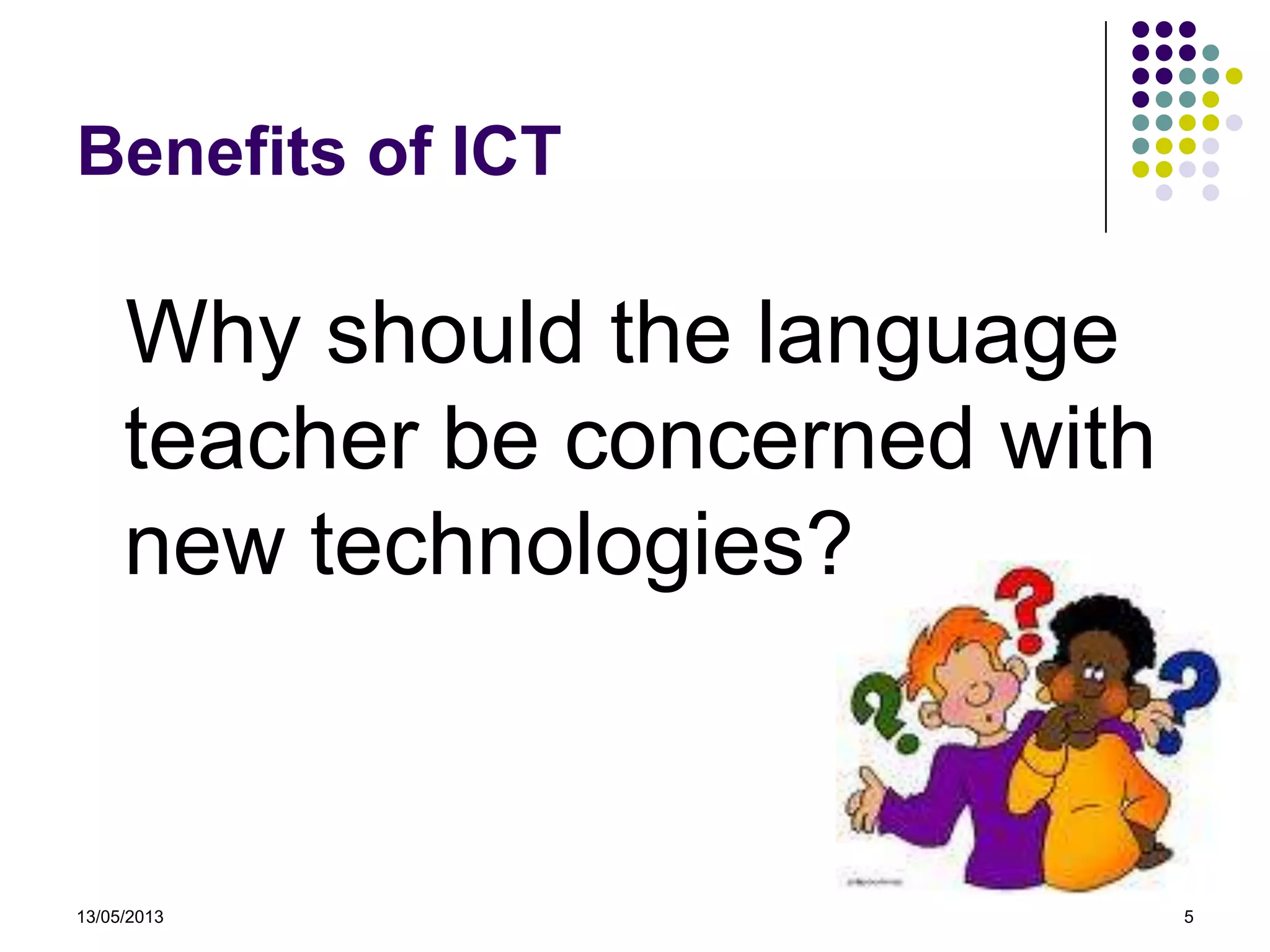 Ict4 lt ulis teacher training | PPSX