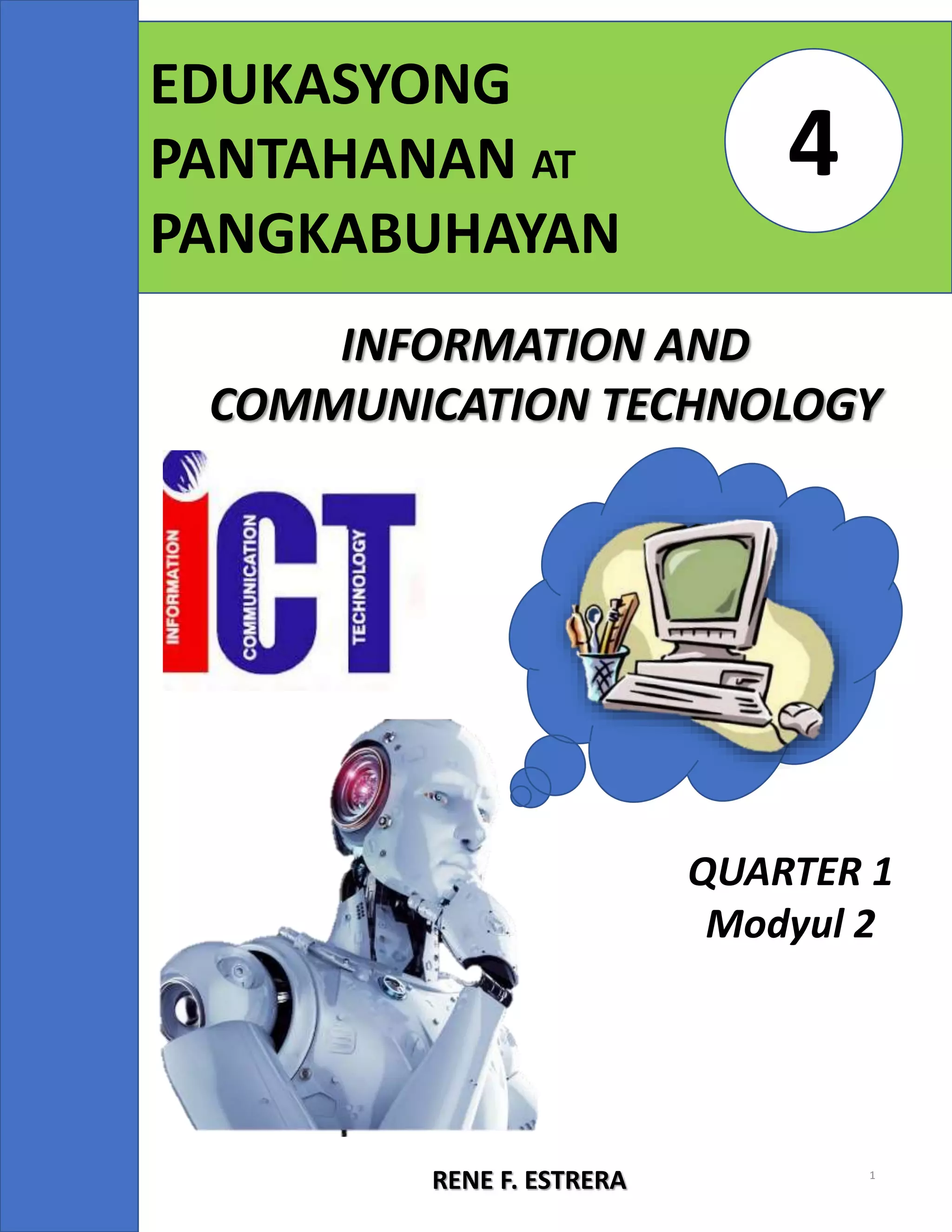 Ict4 modyul2.1 | PPTX