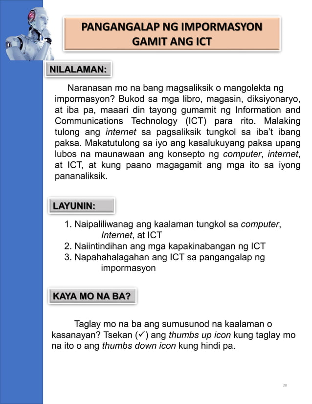 Ict4 modyul2.1 | PPTX