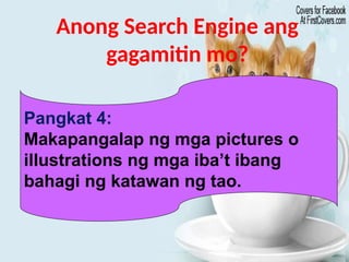 ICT5_W4 PANGANGALAP AT PAGSASAAYOS NG IMPORMASYON GAMIT ANG ICT 3.pptx
