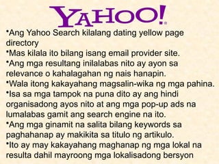 ICT5_W4 PANGANGALAP AT PAGSASAAYOS NG IMPORMASYON GAMIT ANG ICT 3.pptx