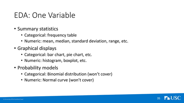 Exploratory Data Analysis week 4 | PPT